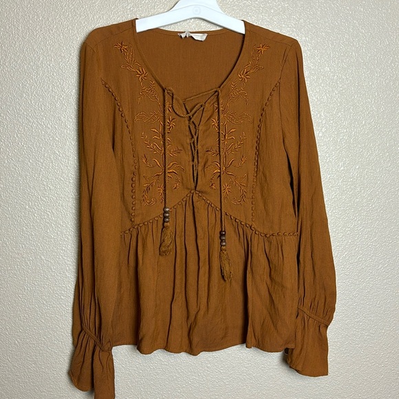Altar'd State | Tops | Alterd State Burnt Orange Top | Poshmark